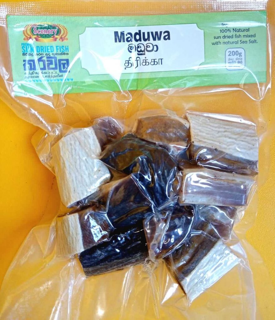 Dried Stingray Fish (මඩු කරවල) 300g – Scenery Lanka